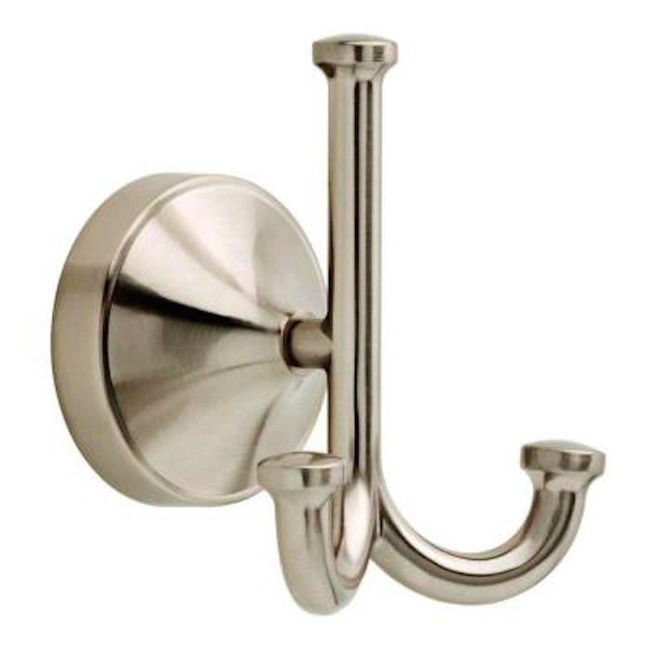 Delta PHB35-SN Phoebe Bath Triple Robe Hook Satin Nickel Finish