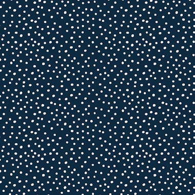 Henry Glass Flurry Friends Snow Allover Navy Cotton Fabric By The Yard ...