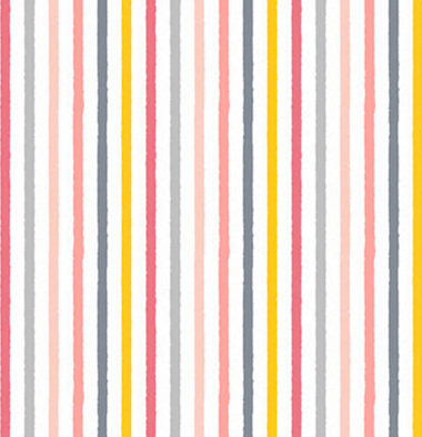 Studio E Porkopolis Multi-Color Stripe Cotton Fabric by The Yard ...