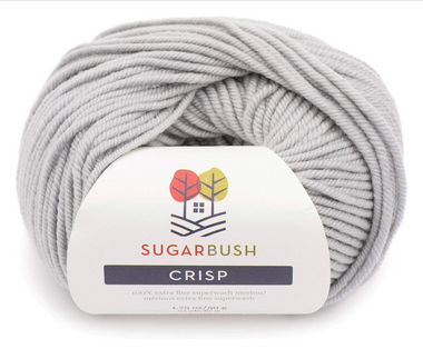 Sugar Bush Crisp Titanium Merino Wool Knitting & Crochet Yarn - Flying ...