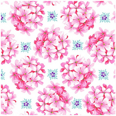 Studio E Splendid Path Hydrangea White Cotton Fabric By Yard - Flying ...