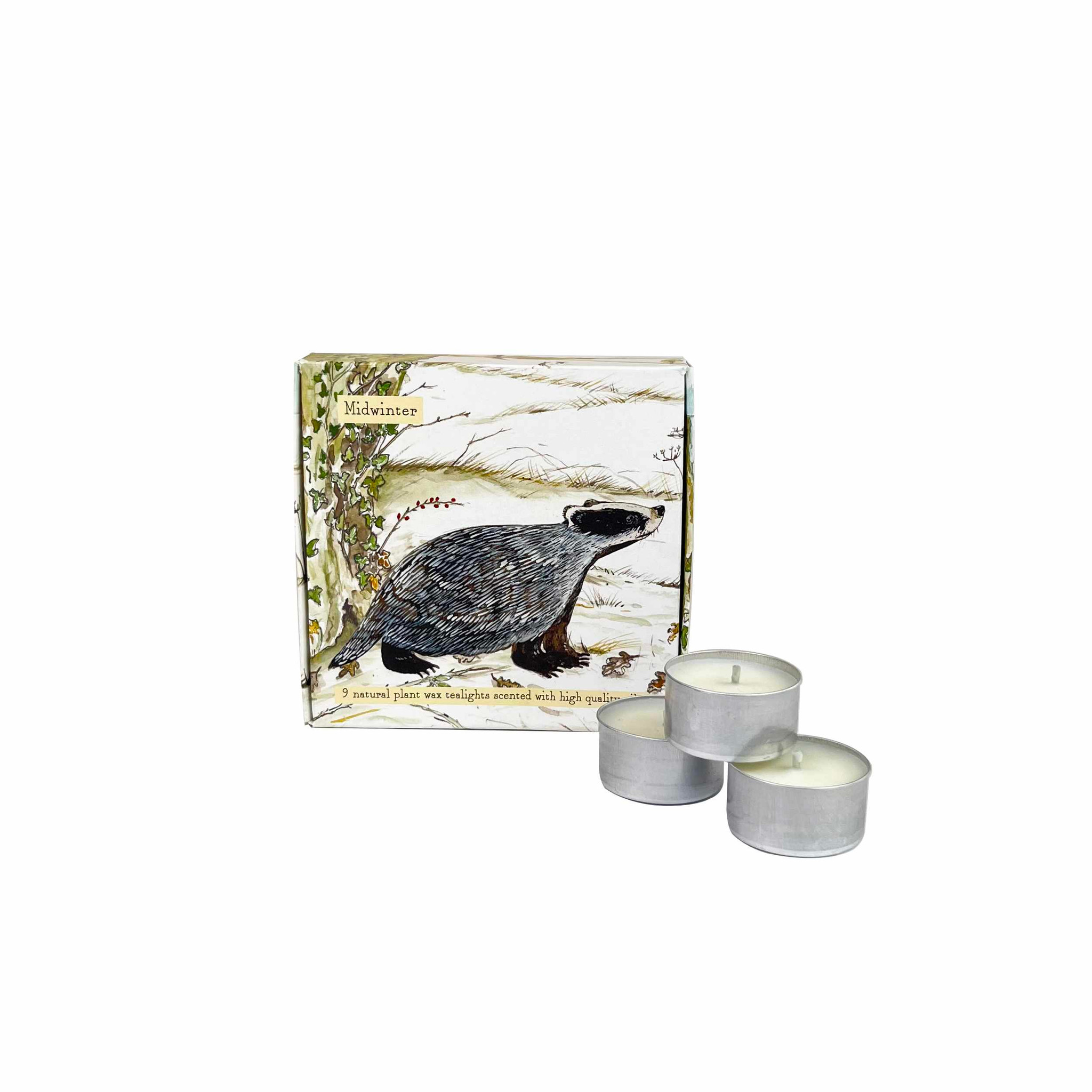 Midwinter (Gold, Frankincense & Myrrh) - 9 Aluminium Tealights by ...