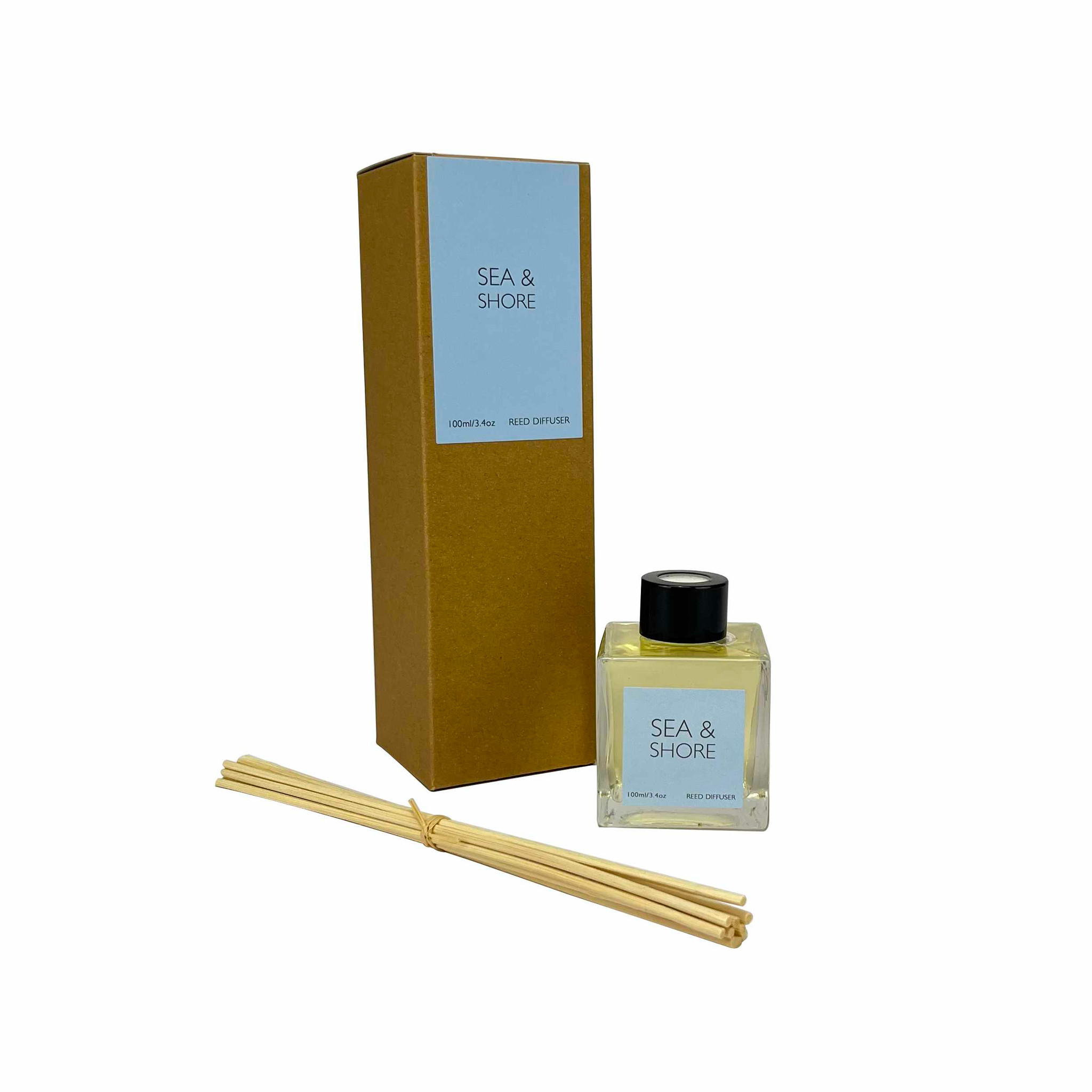 Sea & Shore 100ml Reed Diffuser - Heaven Scent Incense Ltd - Retail Shop