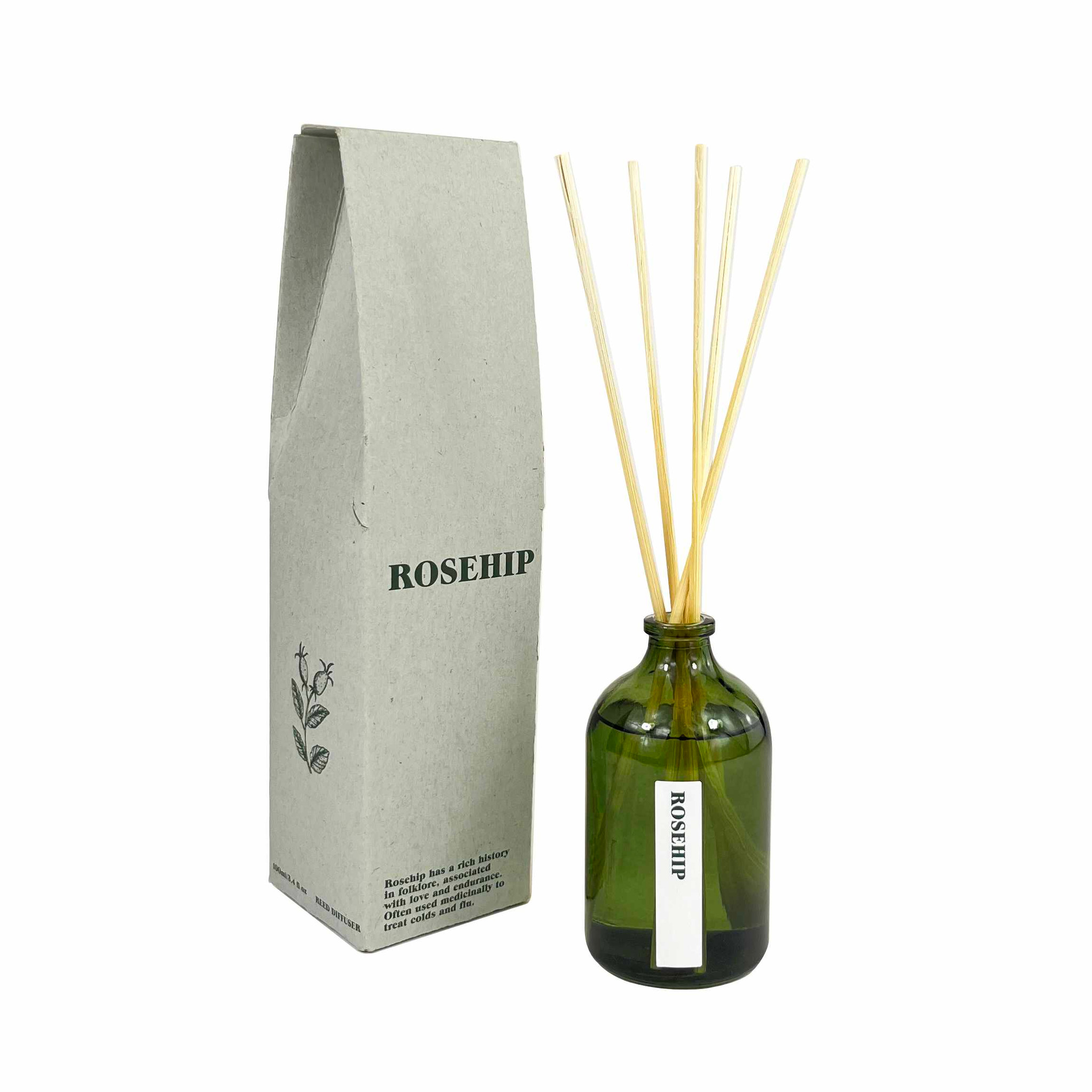 Rosehip - Green Botanical 100ml Reed Diffuser by Heaven Scent - Heaven ...