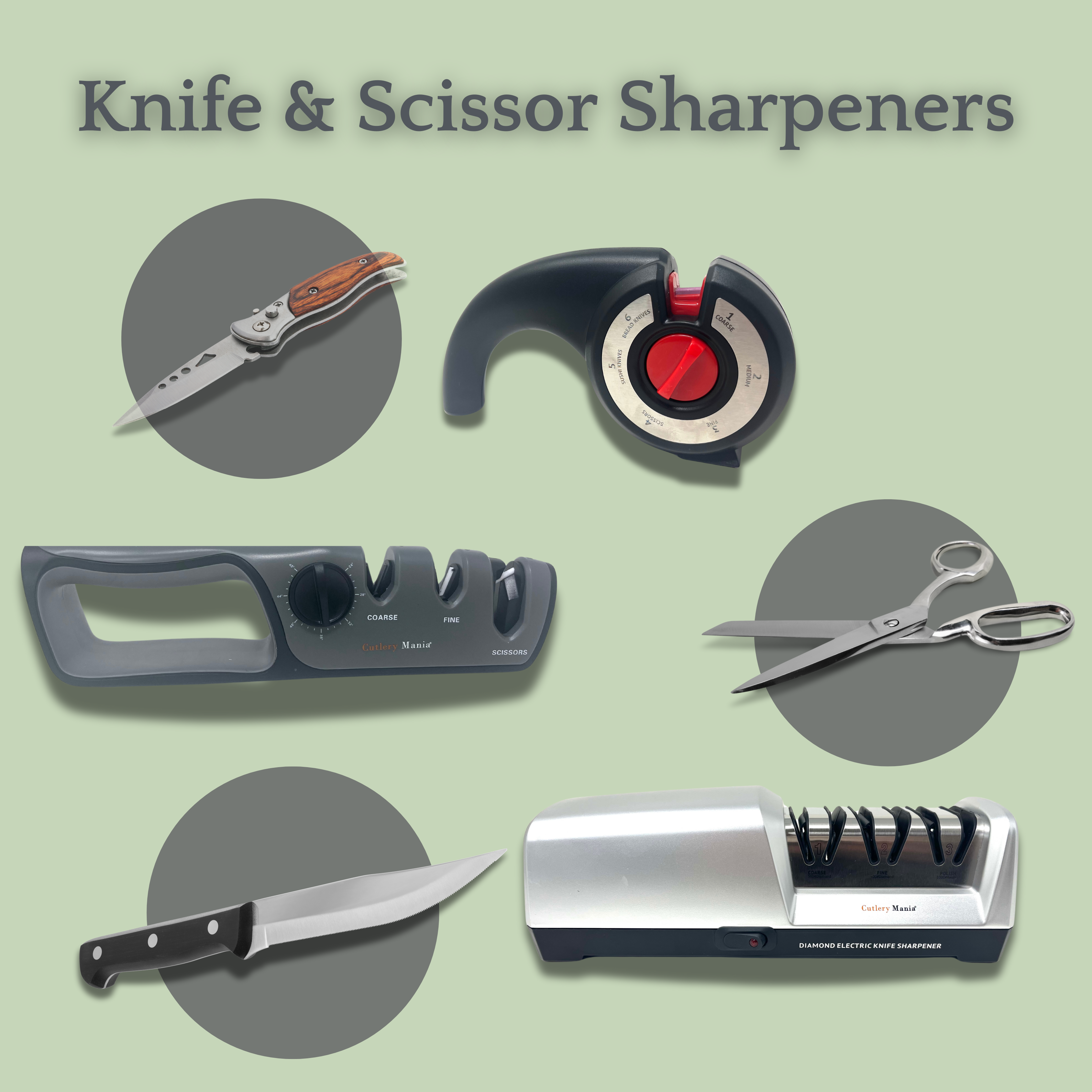 Cutlery Mania Knife Sharpeners - CutleryMania
