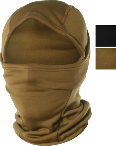 Hinged Helmet Liner Balaclava Poly/Spandex Optimal Thermal Head & Face ...