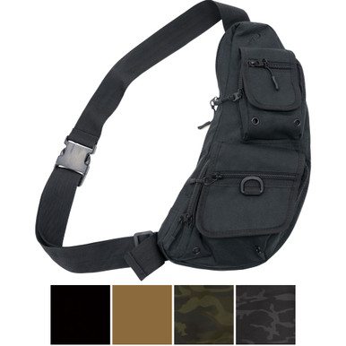 Tactical Crossbody Everyday Shoulder Utility Bag with Adjustable Strap
