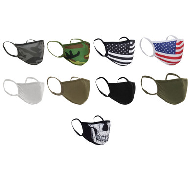 Reusable 3-Layer Polyester Washable Face Mask
