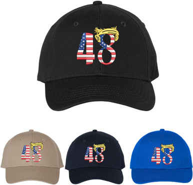 Trump 48th President of United States Embroidered Baseball Cap ...