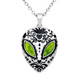 Alien Sugar Skull Necklace - Day of the Dead Alien - Controse