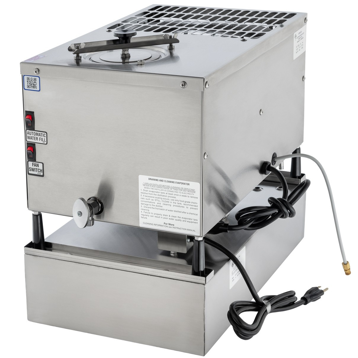 Durastill 8 Gallon/Day Automatic Water Distiller with 4 Gallon Reserve