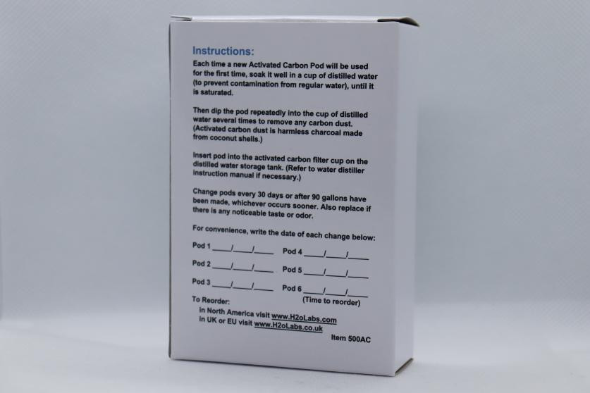 Post Filter Pods for H2OMATIC and H2oLabs Models 500, TC500, 700 & 1000 ...