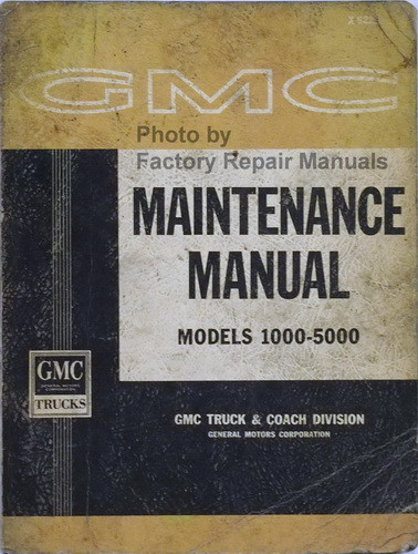 GM - GMC - 1500 Series - Factory Repair Manuals