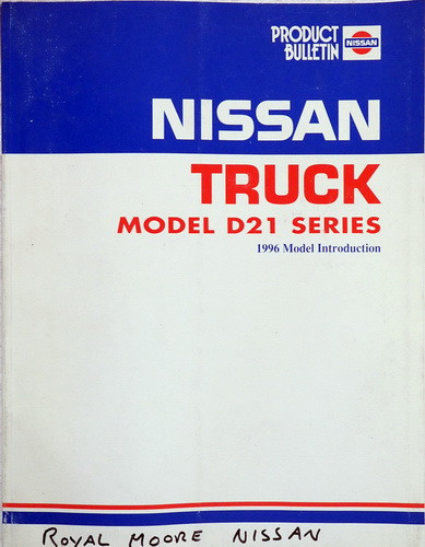 Nissan D21 Service Manuals