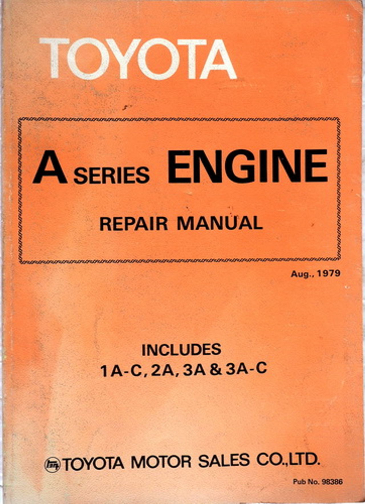 Toyota Service Manuals Shop Repair Books | Factory Repair Manuals