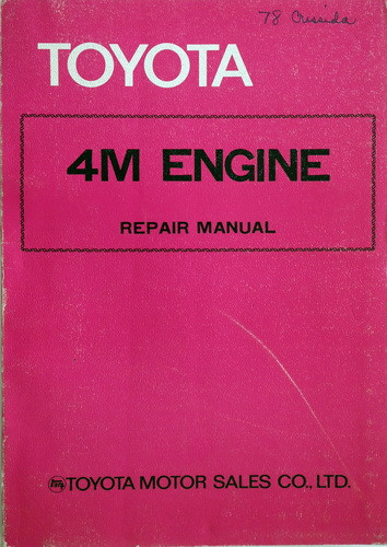 Toyota Service Manuals Shop Repair Books | Factory Repair Manuals