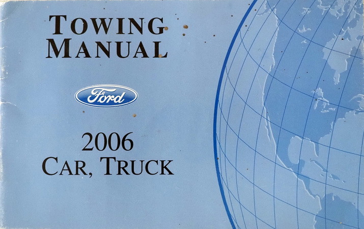 2006 Ford Lincoln Mercury Car and Truck Towing Instruction Manual ...