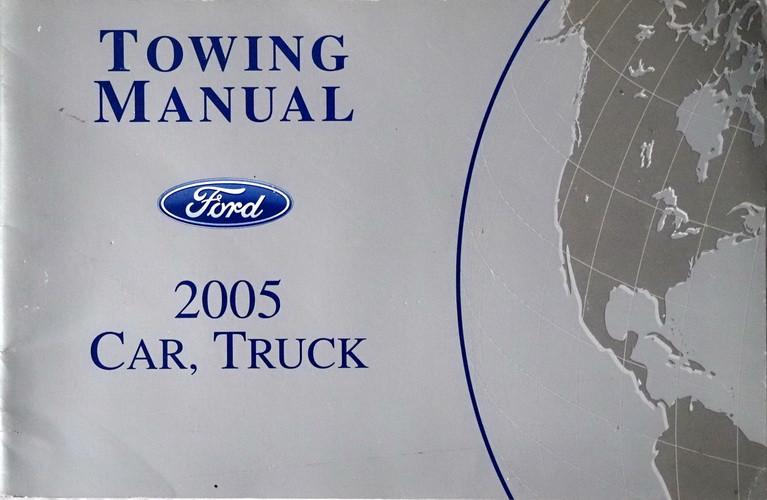 2005 Ford Lincoln Mercury Car and Truck Towing Instruction Manual ...