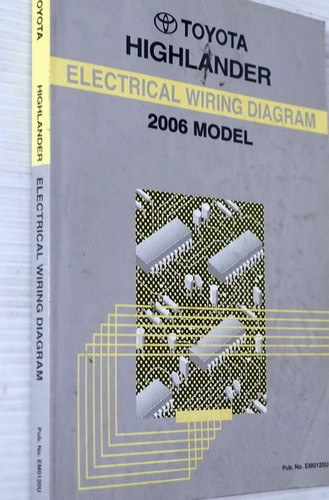 2005 Toyota Highlander Electrical Wiring Diagrams Manual Original ...