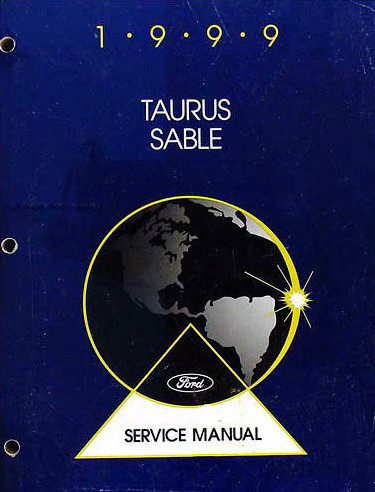 1999 Ford Taurus Mercury Sable Factory Service Manual Original Shop ...