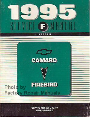 1995 Chevy Camaro, Pontiac Firebird Factory Service Manual Mid Year ...