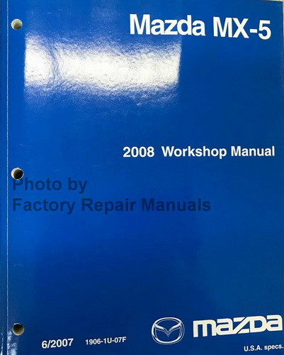 Mazda Service Manuals Original Shop Books | Factory Repair Manuals