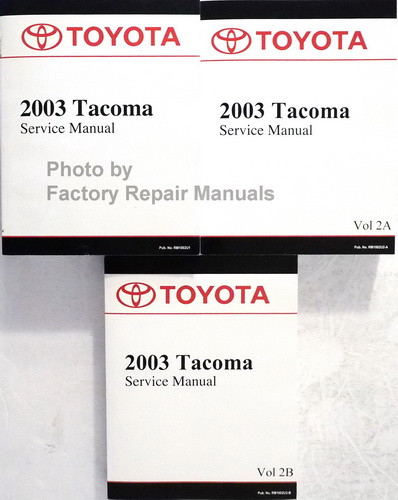 Toyota - Toyota - Tacoma - Page 1 - Factory Repair Manuals