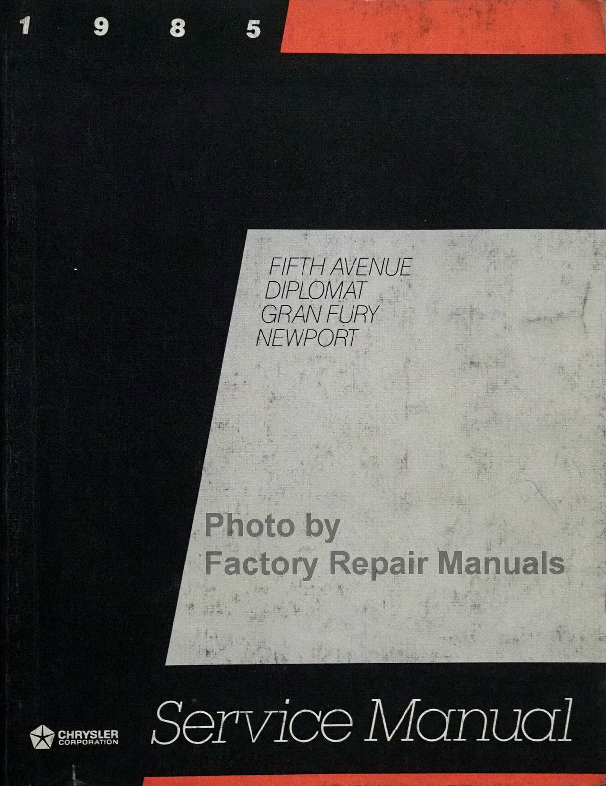 Chrysler Service Manuals Original Shop Books | Factory Repair Manuals
