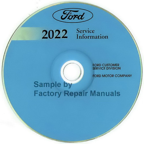 Ford Service Manuals Shop Repair Books | Factory Repair Manuals