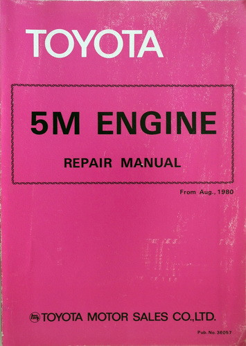 Toyota Service Manuals Shop Repair Books | Factory Repair Manuals