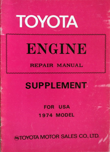 Toyota Service Manuals Shop Repair Books | Factory Repair Manuals