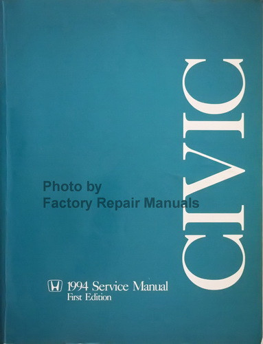 Honda Civic Service Manuals