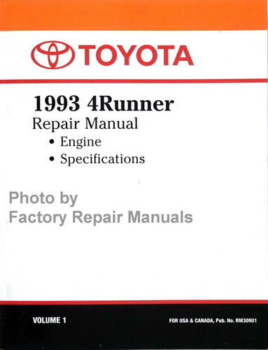 Toyota - Toyota - 4Runner - Page 1 - Factory Repair Manuals