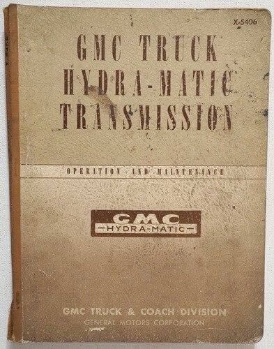 GMC Truck Service Manuals Original Shop Books | Factory Repair Manuals