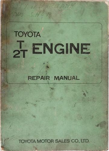 Toyota - Toyota - Pickup - Page 1 - Factory Repair Manuals