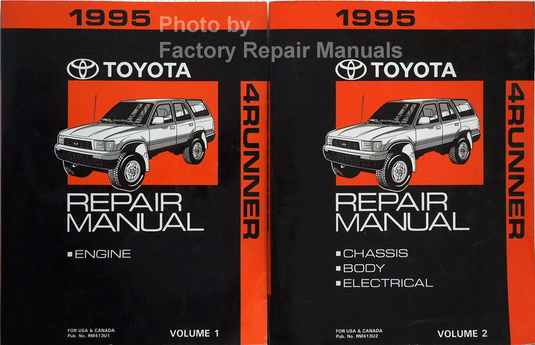 1993 Toyota 4Runner Electrical Wiring Diagrams Original Manual ...