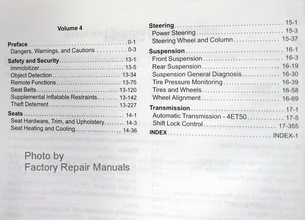 2013 Chevy Volt Factory Service Manual Original Shop Repair Set ...