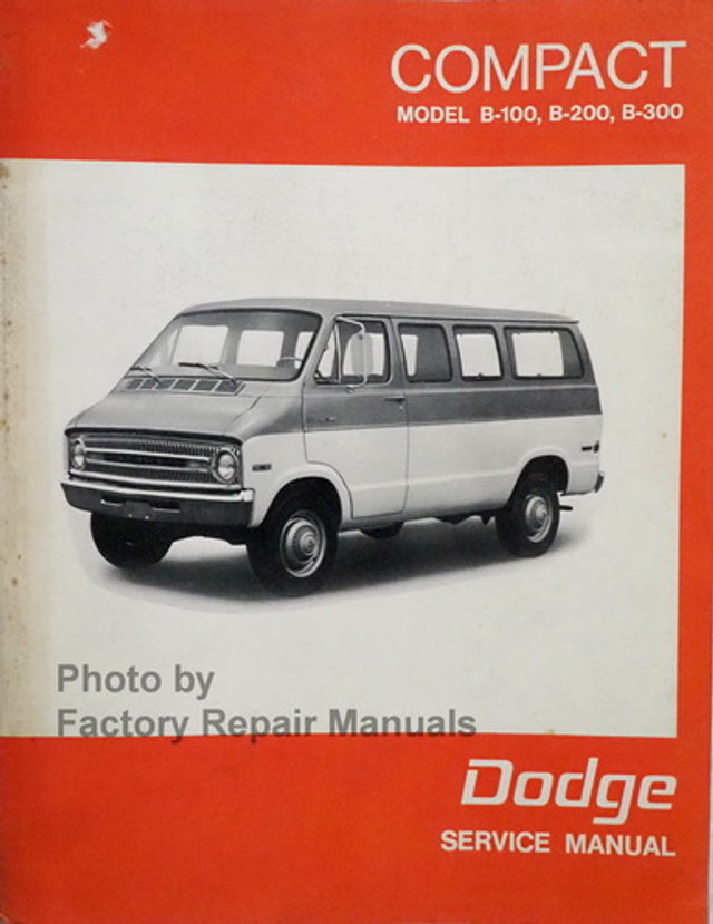 Chrysler - Dodge - B300 - Factory Repair Manuals