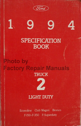 Ford Service Manuals Shop Repair Books | Factory Repair Manuals