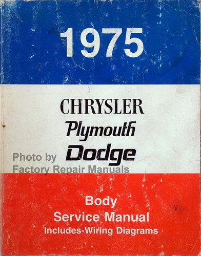 Chrysler Service Manuals Original Shop Books | Factory Repair Manuals