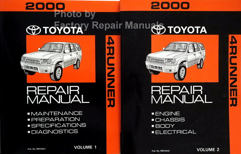 1993 Toyota 4Runner Electrical Wiring Diagrams Original Manual ...