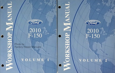 2010 Ford F150 Pickup Factory Service Manual Set Original Shop Repair ...