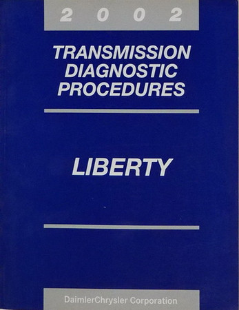 2002 Jeep Liberty Transmission Diagnostic Troubleshooting Procedures ...