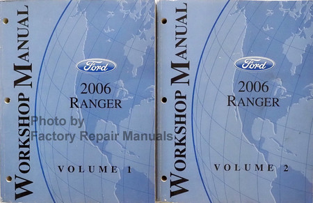 2006 Ford Ranger Factory Service Manual Original Shop Repair Set ...