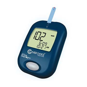Clever Choice Auto-Code Mini Blood Glucose Monitor