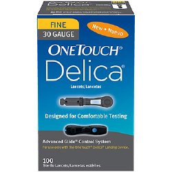 OneTouch SureSoft Adjustable Depth Lancet Needles