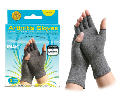 IMAK Arthritis Gloves Provides mild compression