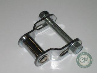 Steering Column Drop Bracket - Chrome - Classic Motoring
