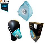 Alpha Solway A-2V FFP2 Respirator │Mendip Safety Supplies