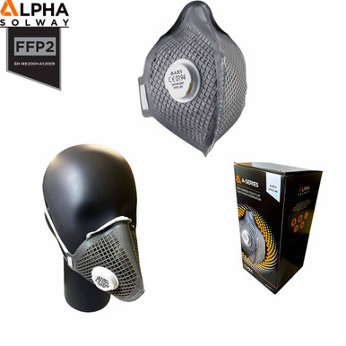 Alpha Solway A-2CV FFP2 Respirator│Mendip Safety Supplies